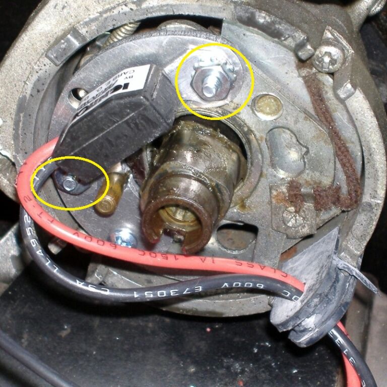 Lucas 25D Distributor - Adding Pertronix Electronic Ignition - MG Car Fans